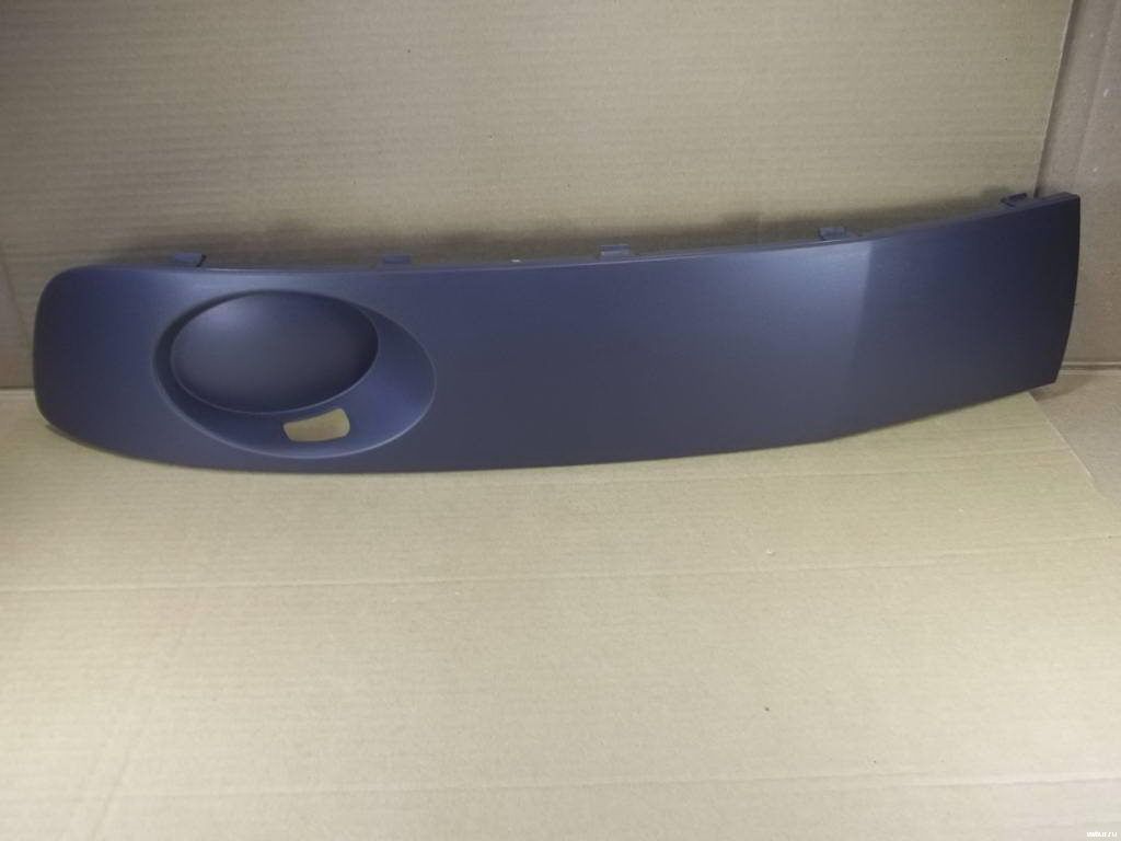 Накладка на бампер передняя нижняя L VAG 7E08074897G9