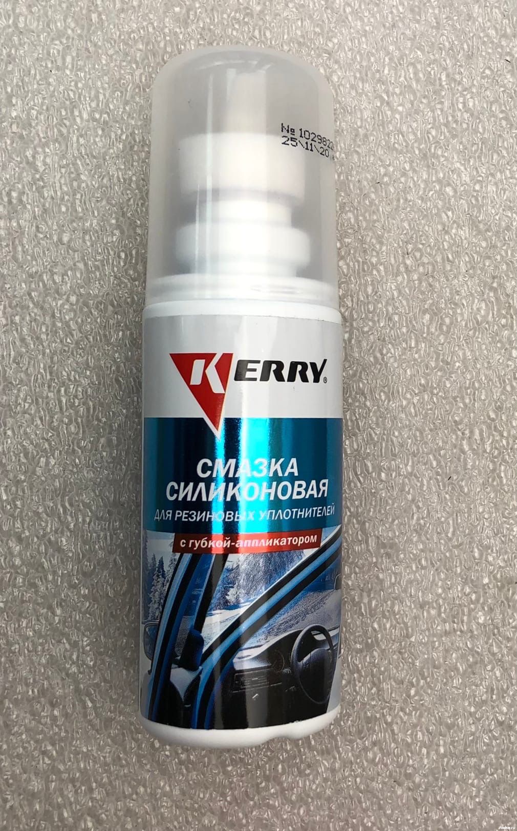 Смазка силиконовая для резиновых уплотнителей (флакон с аппликатором ...